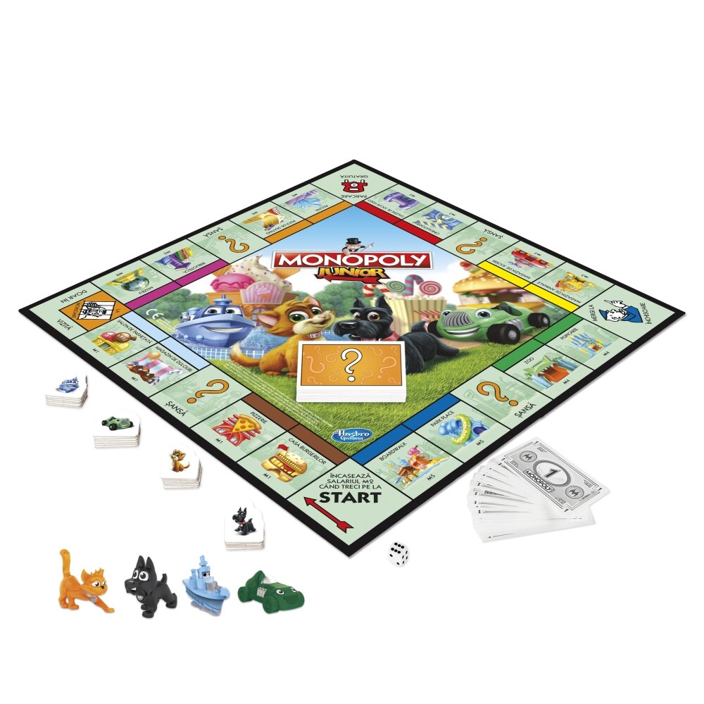 Hasbro Monopoly Junior - Pompo.cz - Hračky online