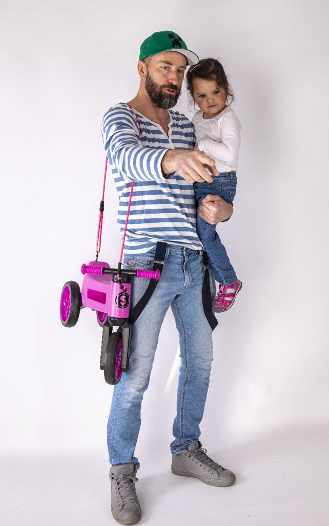 TEDDIES Odrážedlo FUNNY WHEELS Rider SuperSport 2v1 fialové - Pompo.cz ...