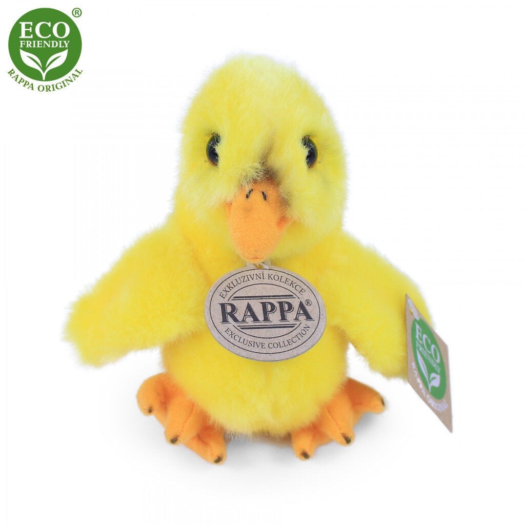 Rappa Plyšové kuře stojící 14 cm ECO-FRIENDLY - Pompo.cz - Hračky online
