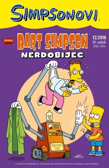 Simpsonovi - Bart Simpson 12/2018 - Nerdobijec - Pompo.cz - Hračky online