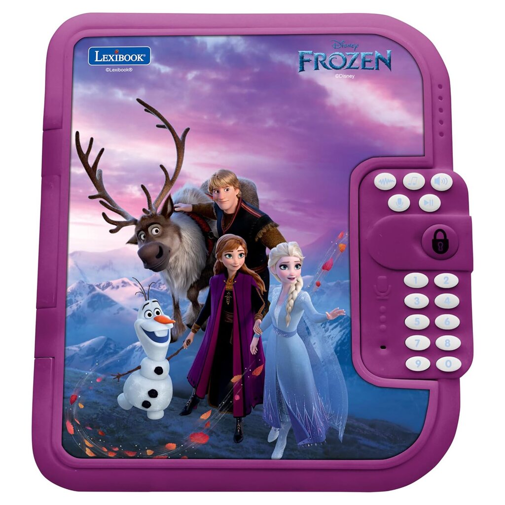 Lexibook Elektronický zápisník Secret Safe Ledové království - Pompo.cz - Hračky online