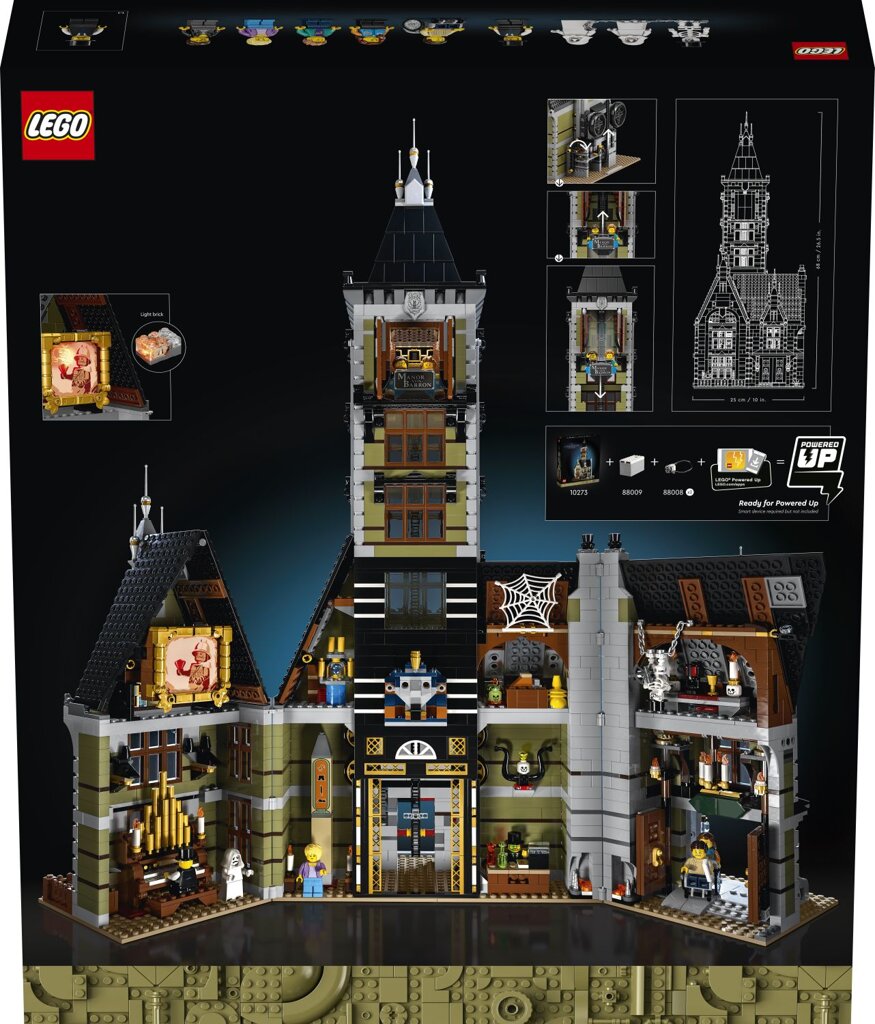 LEGO® Icons 10273 Strašidelný dům na pouti - Pompo.cz - Hračky online