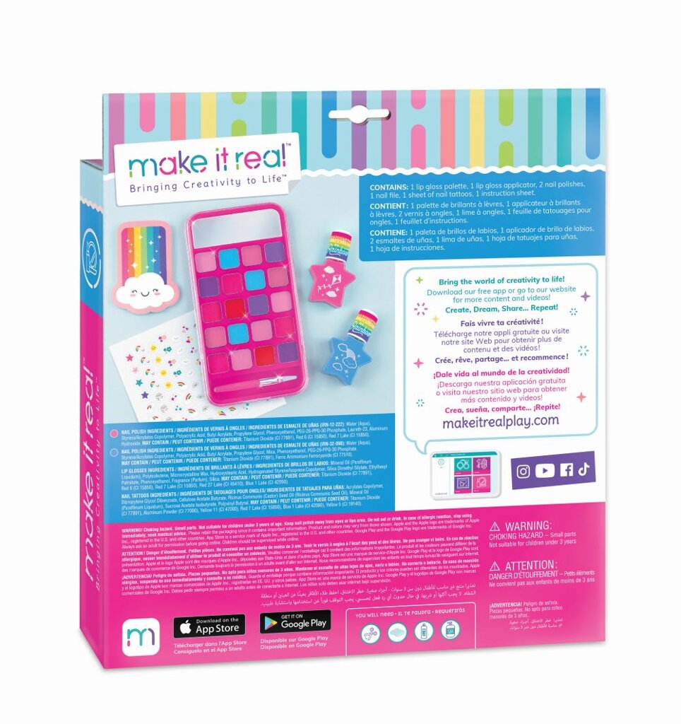 Make it Real Paletka lesků na rty s laky na nehty Call Me - Pompo.cz ...