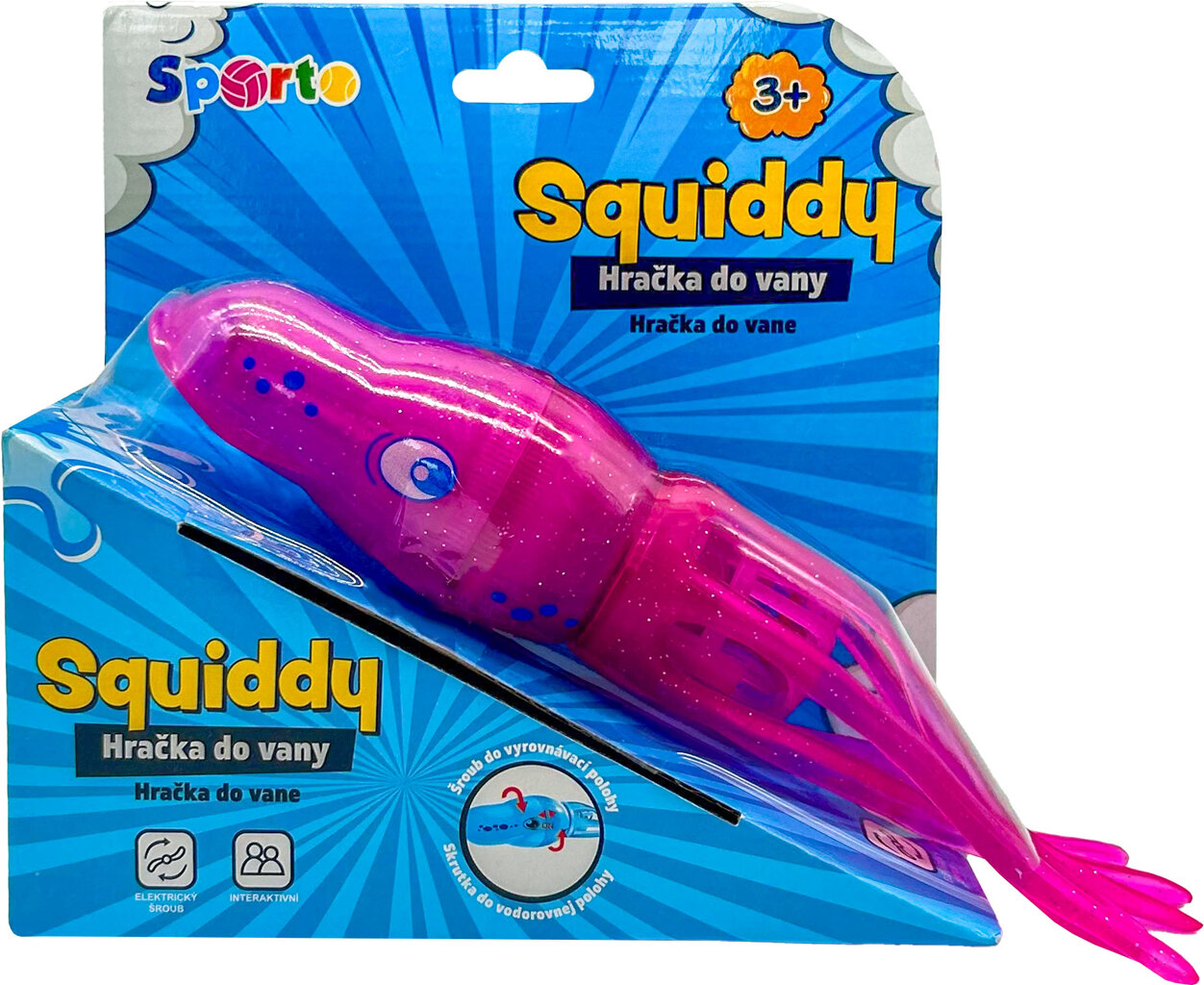 SPORTO Squiddy růžová - Pompo.cz - Hračky online