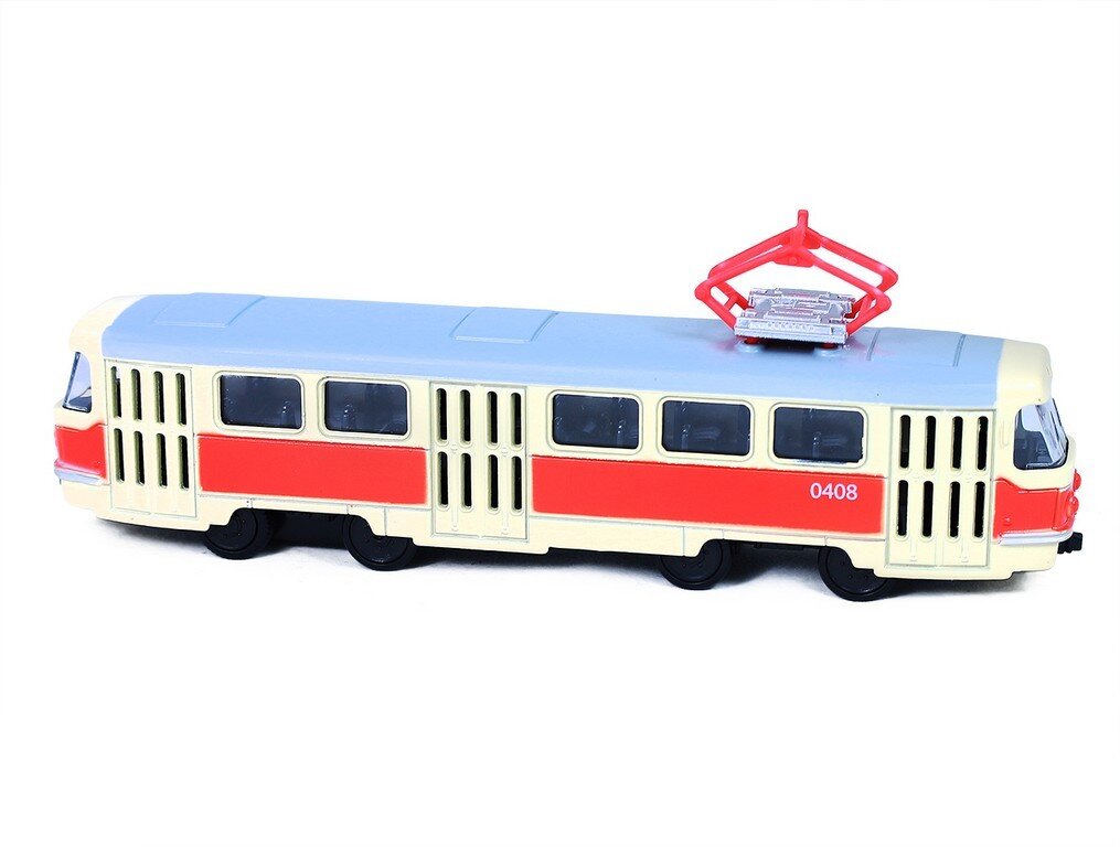 Rappa Kovová česká retro tramvaj, 16 cm - Pompo.cz - Hračky online