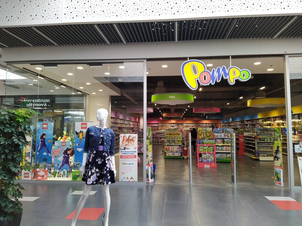Frýdek Místek - OC Frýda - Pompo.cz - Hračky online