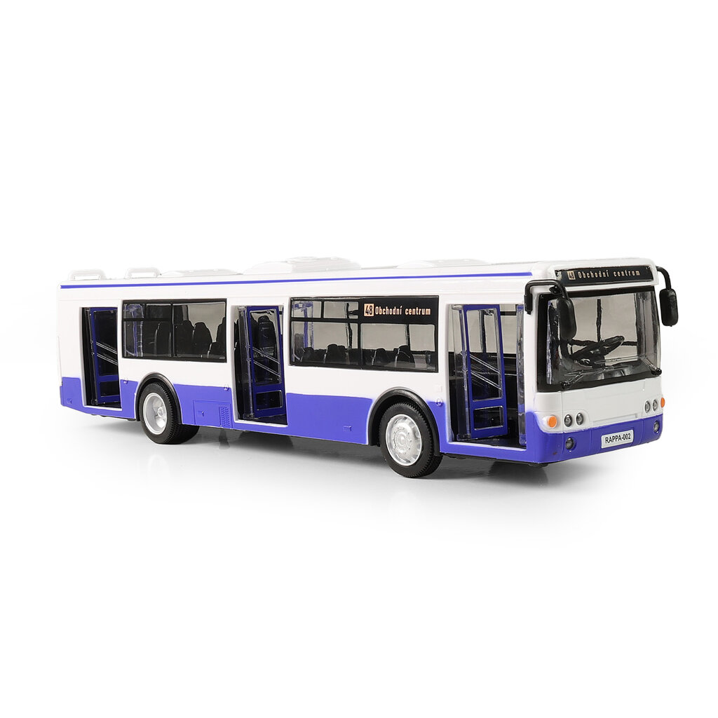 Rappa Autobus hlásí zastávky česky s funkčními dveřmi, 28 cm - Pompo.cz ...