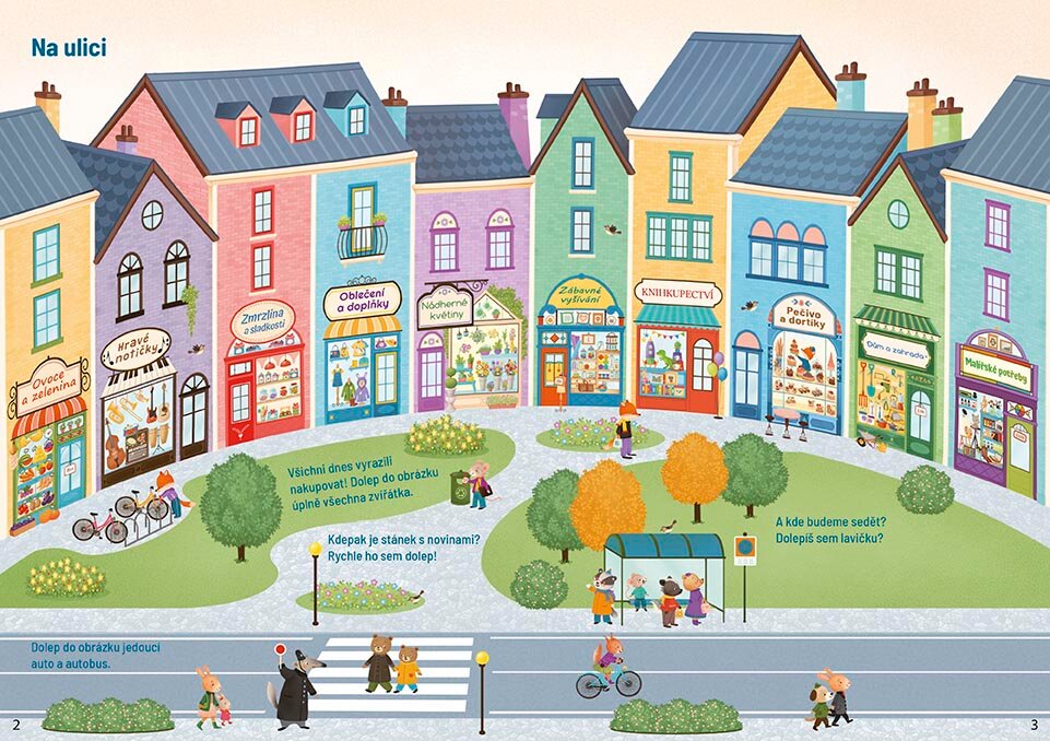 JIRI MODELS První samolepky V obchodě - Pompo.cz - Hračky online