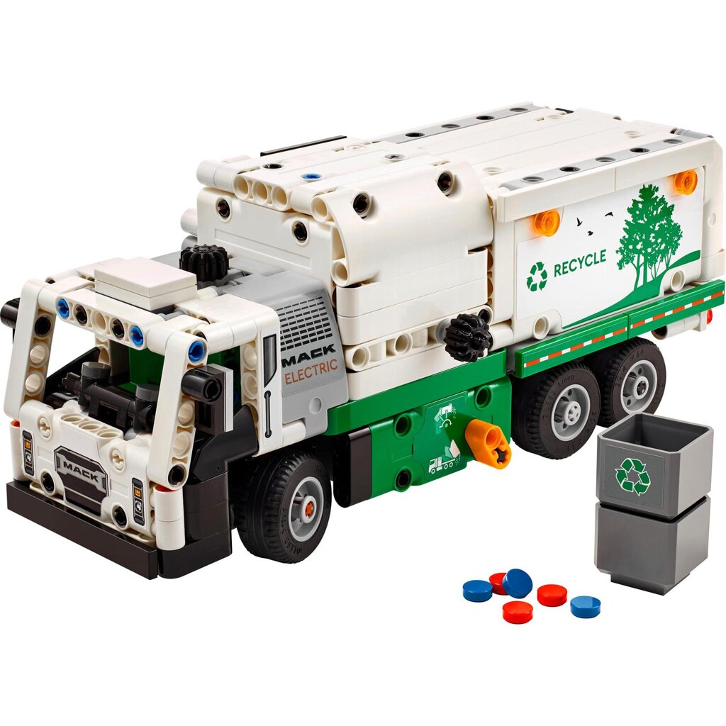 LEGO® Technic 42167 Popelářský vůz Mack® LR Electric - Pompo.cz ...