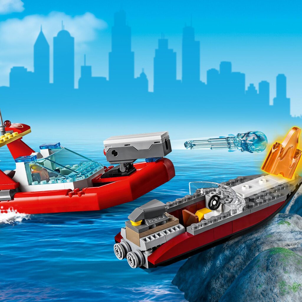 LEGO® City 60308 Pobřežní policie a jednotka hasičů - Pompo.cz - Hračky ...