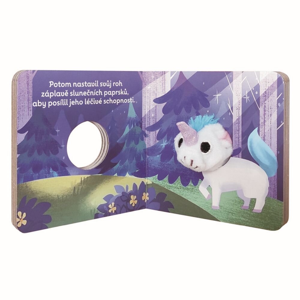 Pexi Maňásková knížka - JEDNOROŽEC - Pompo.cz - Hračky online