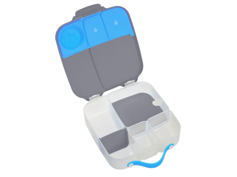 b.box Svačinový box velký- modrý/šedý - Pompo.cz - Hračky online