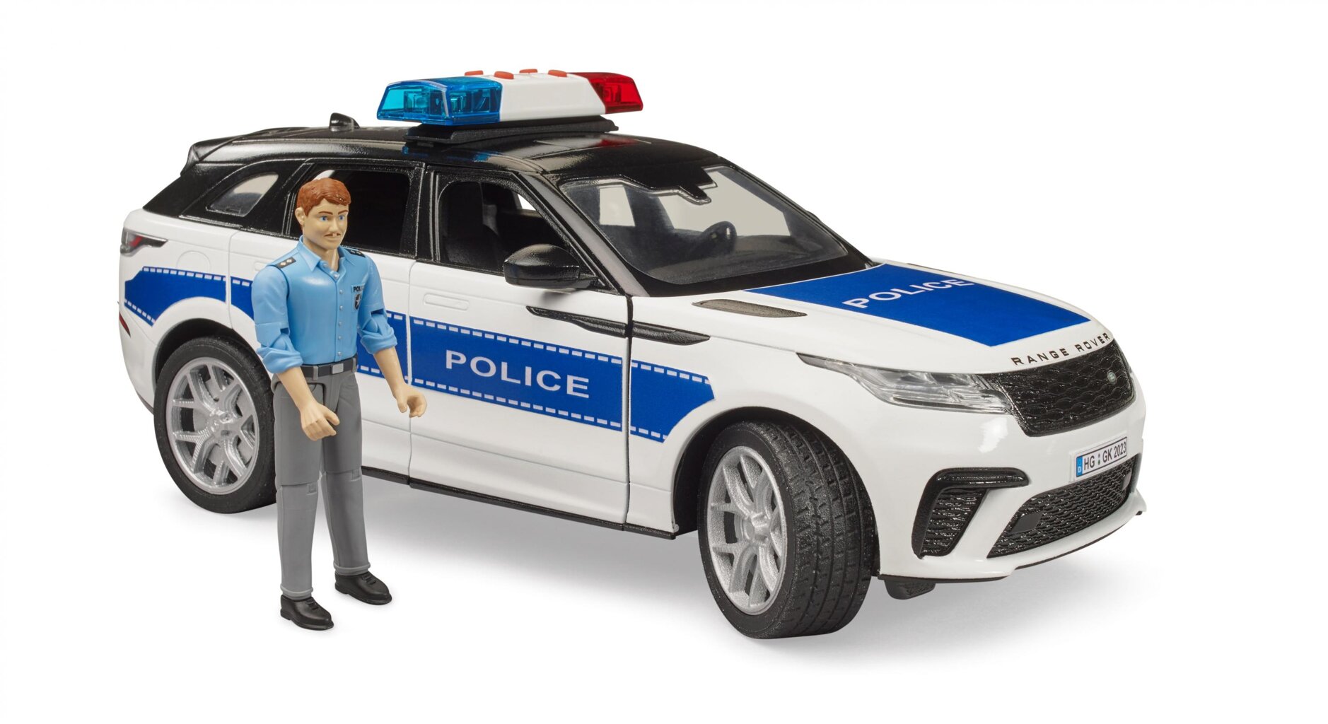 Bruder RANGE ROVER Velar - policie, figurka - Pompo.cz - Hračky online