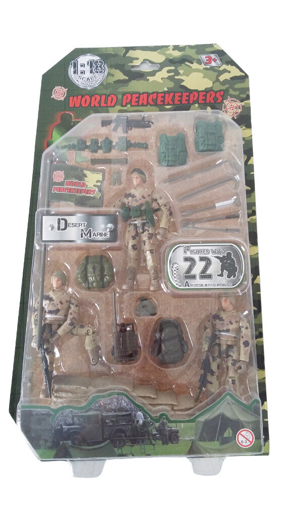 Mac Toys Figurka vojáka s doplňky - Pompo.cz - Hračky online