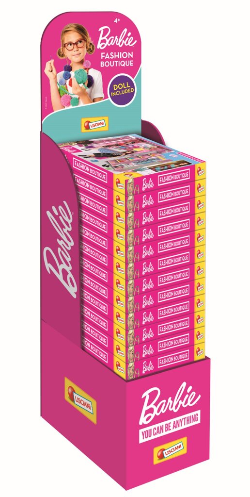 Lisciani BARBIE FASHION BOUTIQUE S PANENKOU - Pompo.cz - Hračky online