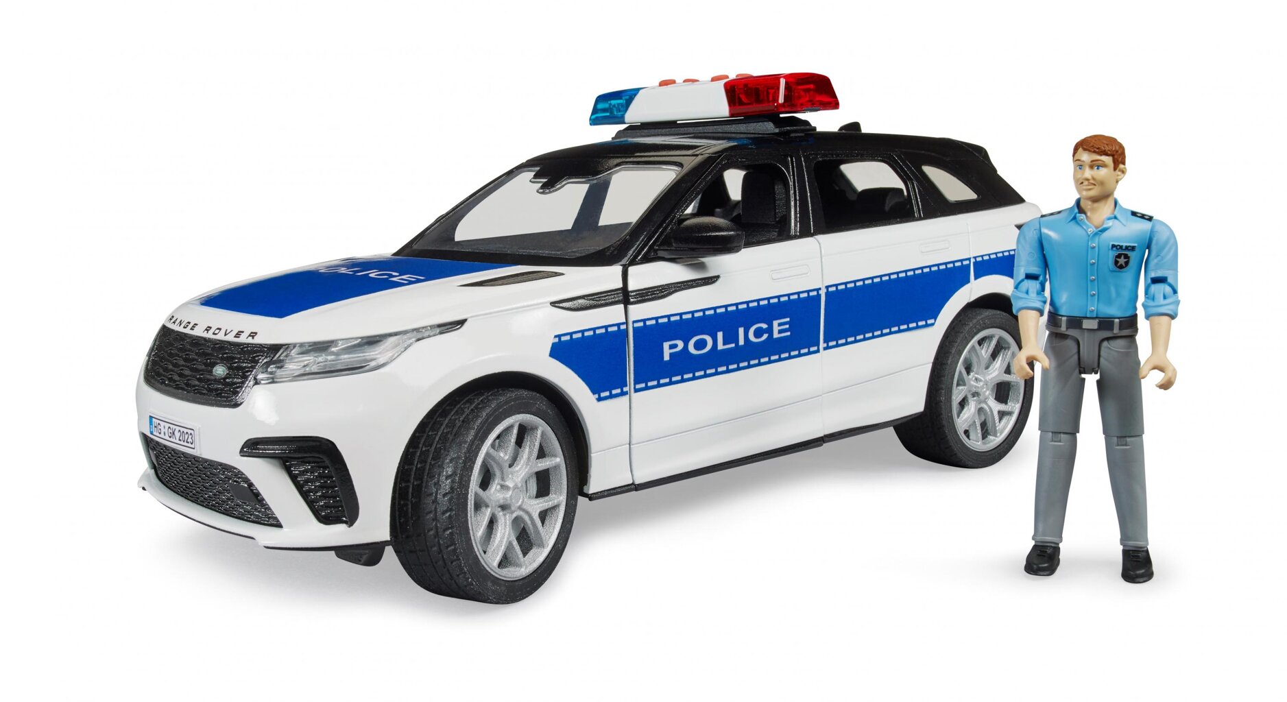 Bruder RANGE ROVER Velar - policie, figurka - Pompo.cz - Hračky online