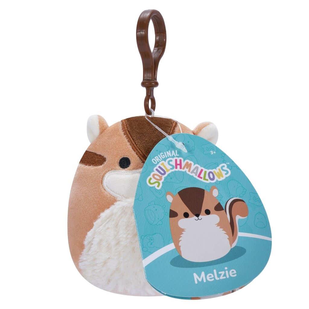 SQUISHMALLOWS Klíčenka Chipmunk - Melzie - Pompo.cz - Hračky online