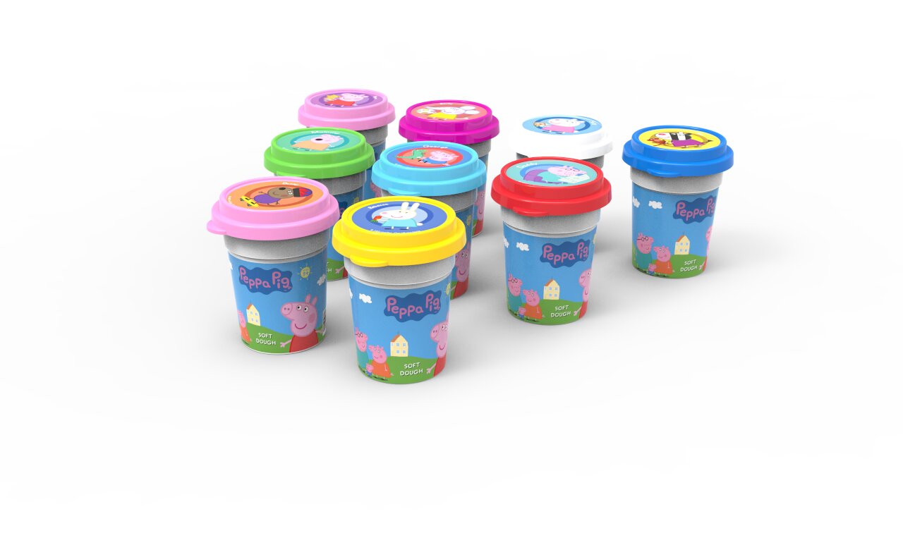 Prasátko Peppa modelína 9ks - Pompo.cz - Hračky online