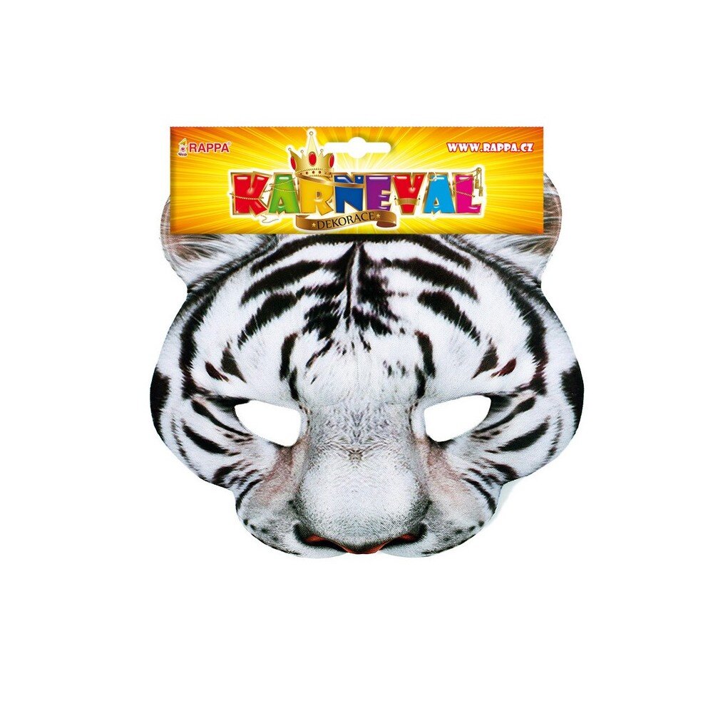 Rappa Maska bílý tygr - Pompo.cz - Hračky online