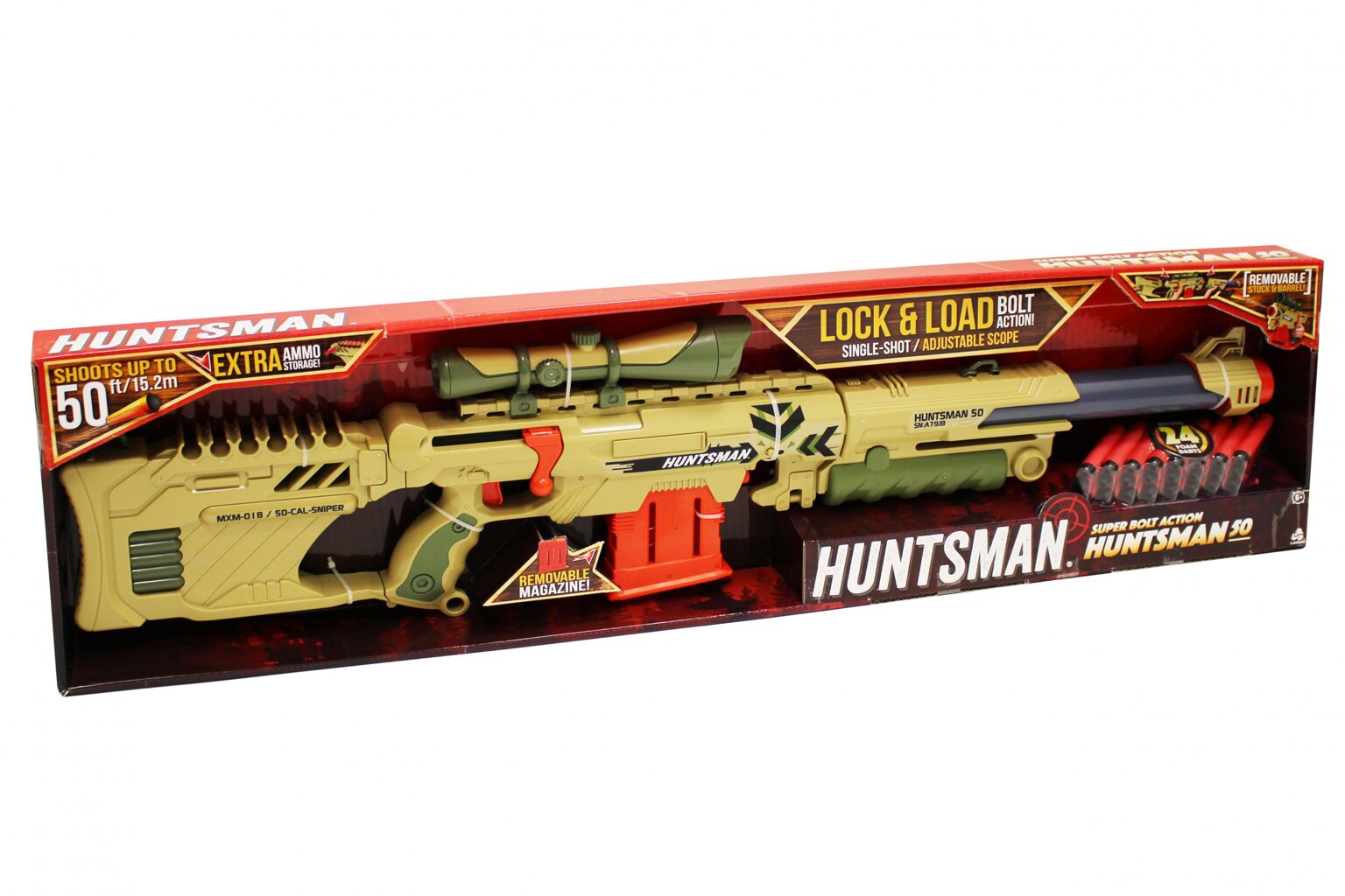 Wiky Puška Sniper Blaster 50 Huntsman - Pompo.cz - Hračky online