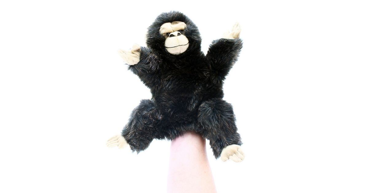 Rappa Plyšový maňásek opice , 28 cm - Pompo.cz - Hračky online