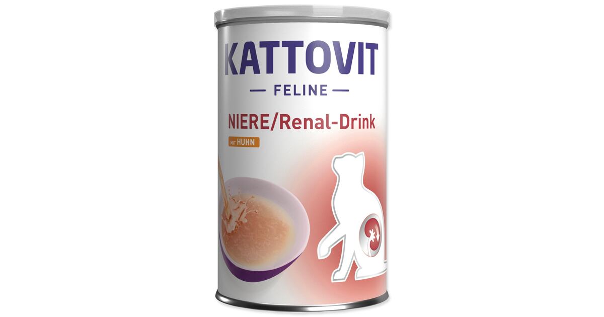 Drink KATTOVIT Feline Niere/Renal 135 ml - Pompo.cz - Hračky online