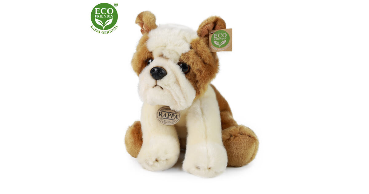 Rappa Plyšový pes buldok, 26 cm - Pompo.cz - Hračky online